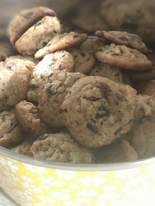 Salted Chocolate-Peanutbutter-Brezel-Cookies von Fluppdiwupp | Chefkoch.de