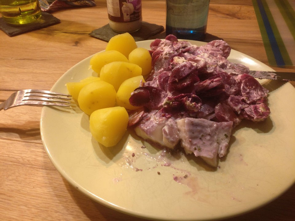 Rotbarsch-Filet mit Möhren und Senfcreme von trekneb | Chefkoch.de