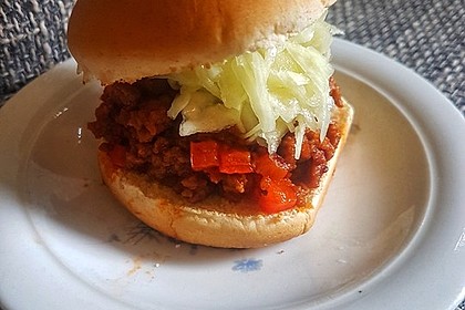 Sloppy Joes – Amerikanische Hackfleisch-Burger von amerikanisch ...
