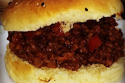 Sloppy Joes – Amerikanische Hackfleisch-Burger von amerikanisch ...