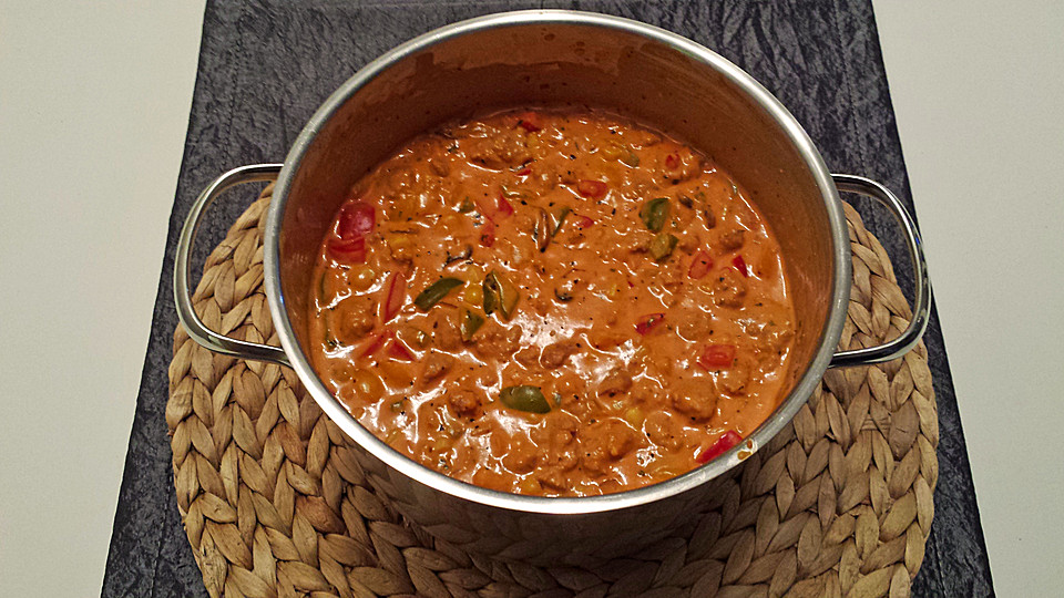 Pizza-Partysuppe von lena1101 | Chefkoch.de