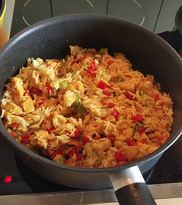Curryreis mit Hähnchenbrust von Michi_18 | Chefkoch.de