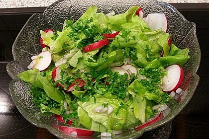 Blattsalat mit Radieschen von Juulee | Chefkoch.de