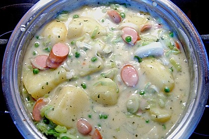 Kartoffel - Wurst - Ragout von GoldDrache | Chefkoch.de