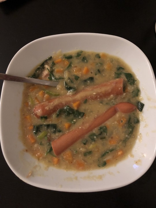 Erbsensuppe mit Würstchen von acigrand | Chefkoch.de
