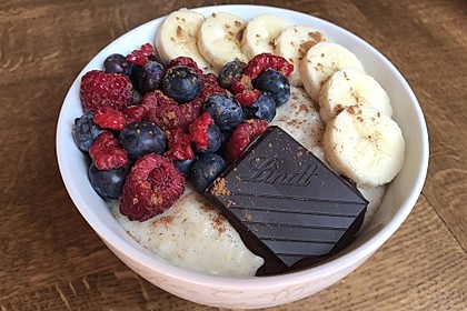 Beeriges Porridge (Rezept mit Bild) von hannicakehorse | Chefkoch.de