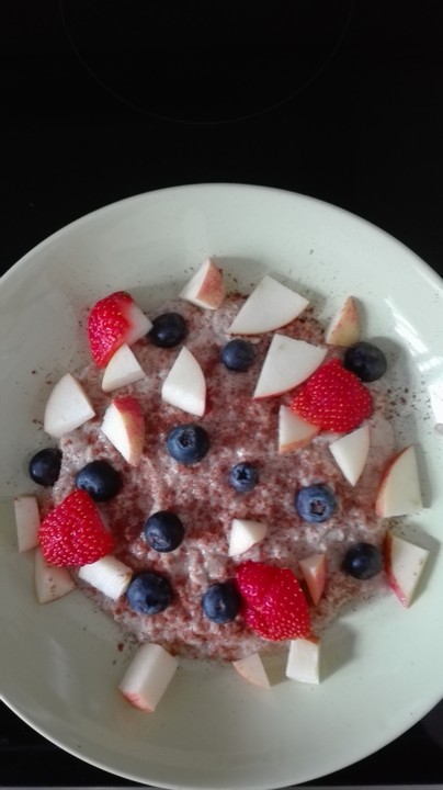 Beeriges Porridge von hannicakehorse | Chefkoch.de