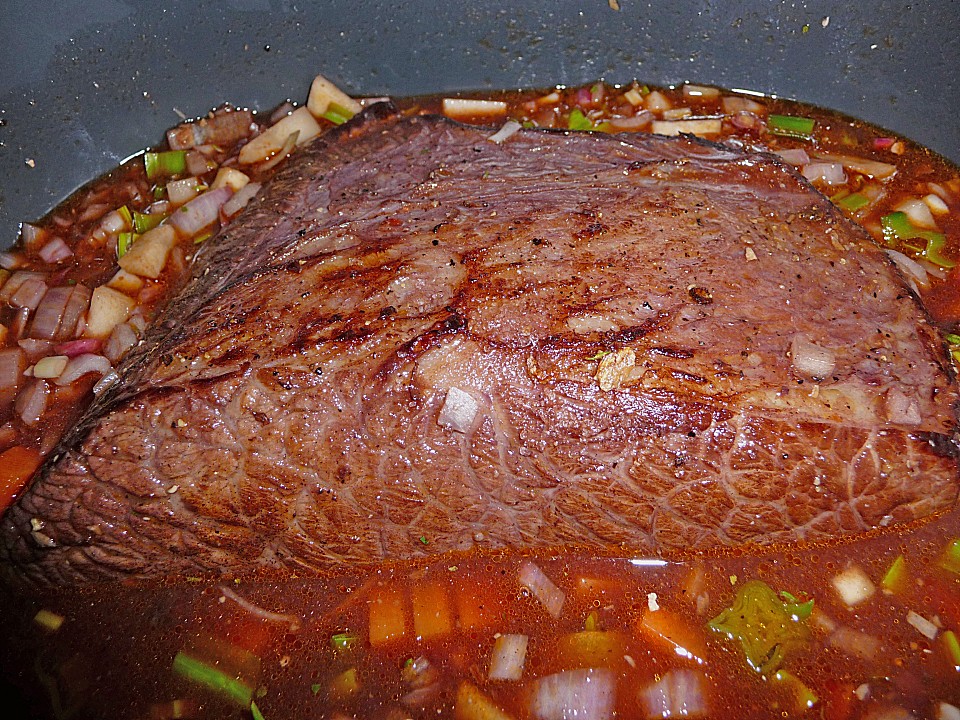 Rinderbraten mit Rotweinsauce - Ein schönes Rezept | Chefkoch.de