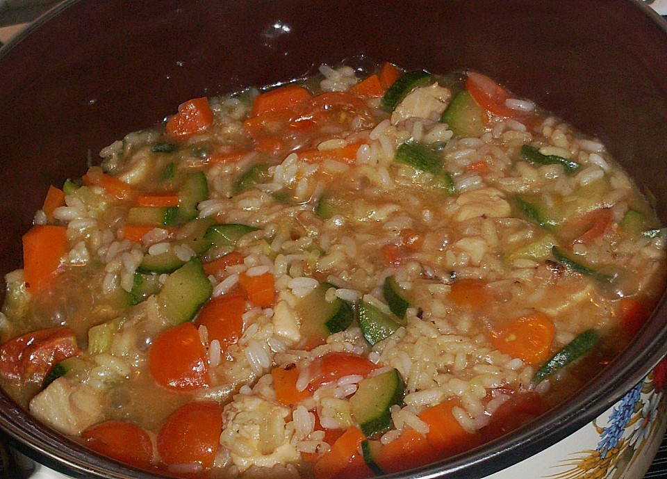 Gemüse - Hähnchen - Risotto von sunny_82 | Chefkoch.de