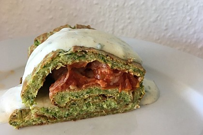 Zucchini - Roulade mit Basilikumsauce von garfield | Chefkoch.de