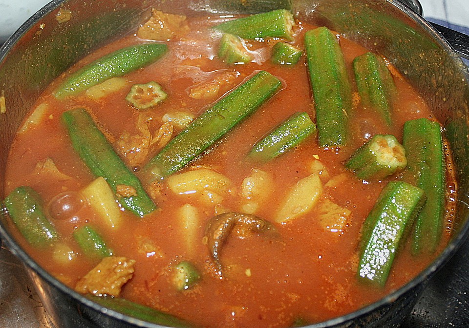 Bamia mit Lammfleisch von hemet-nisut-weret | Chefkoch.de