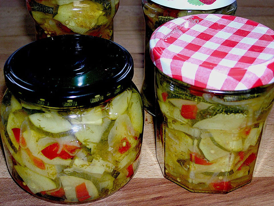 Zucchini Eingelegt Grillen