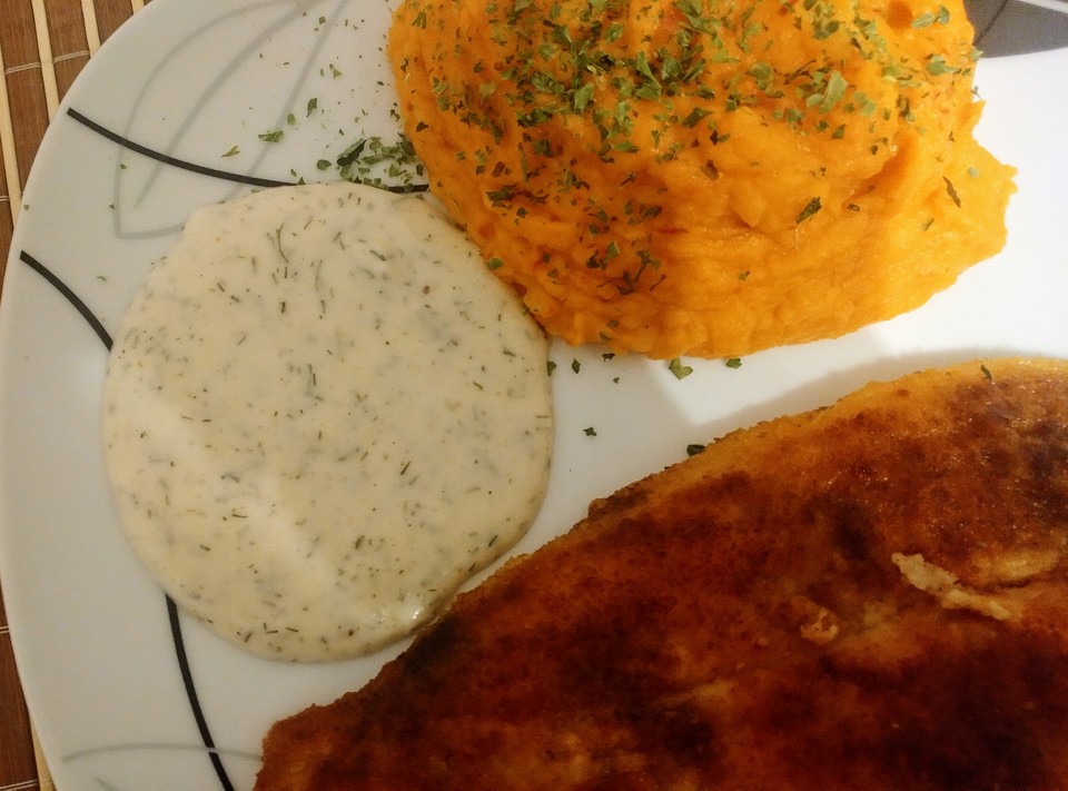 Dill - Sahne - Soße zu gebratenem Fisch von sweetandjuicy | Chefkoch.de