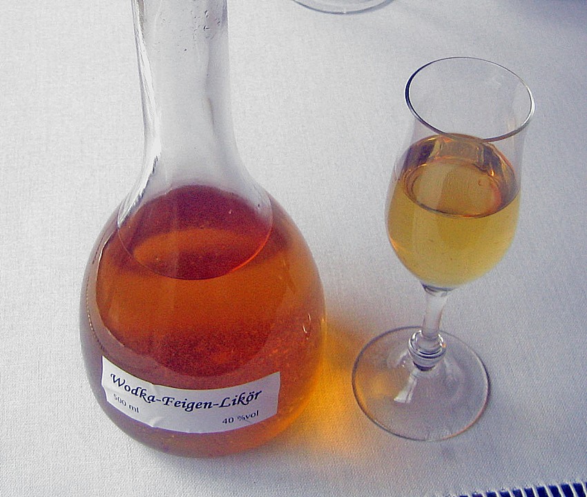 Feigenlikor Rezept Wodka
