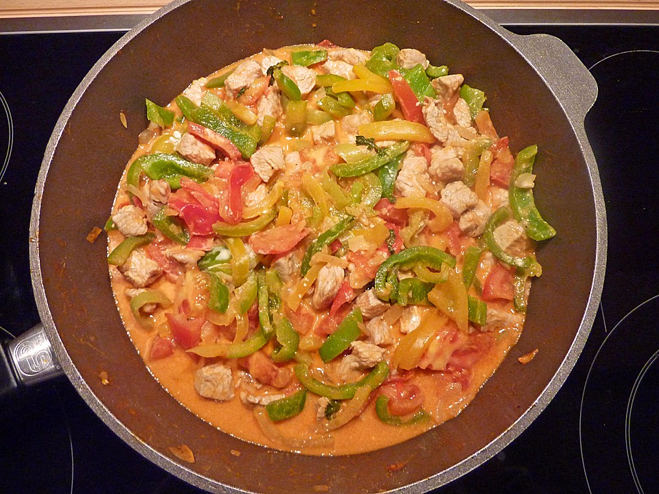 Putengeschnetzeltes mit Paprika von forte | Chefkoch.de