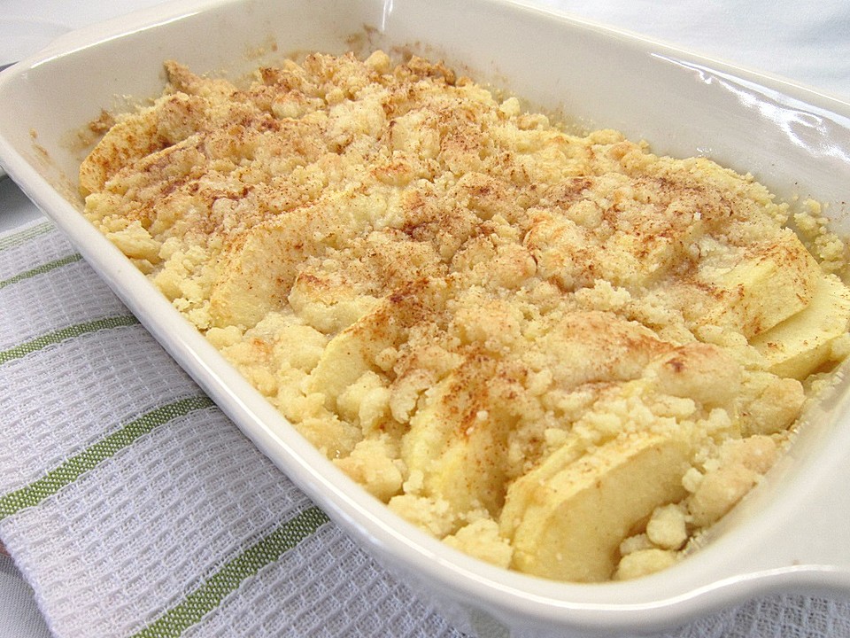 Warme Apfelstreusel von dad | Chefkoch.de
