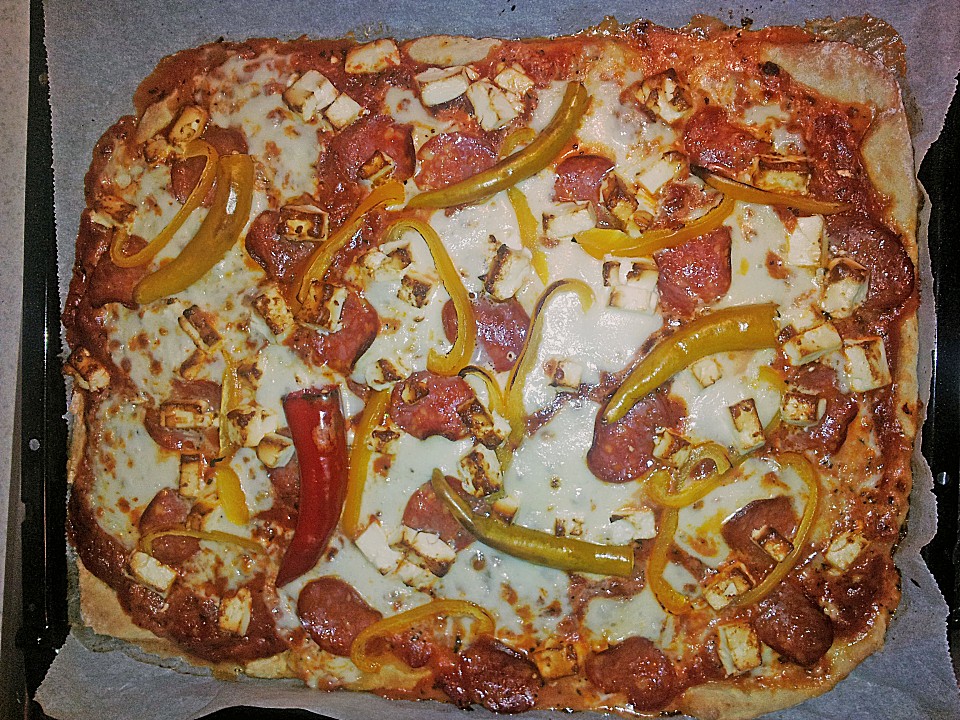 Pizza Diavolo von alina1st | Chefkoch.de