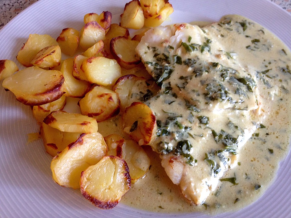 Rotbarsch in Bärlauch - Limetten - Senf - Sauce von Käthe | Chefkoch.de