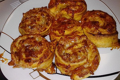 Mini - Pizzaschnecken - Ein tolles Rezept | Chefkoch.de