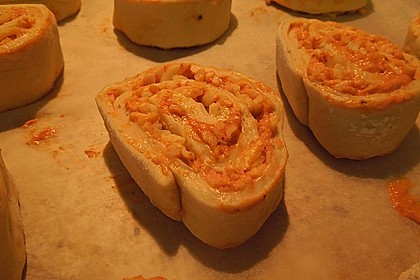 Mini - Pizzaschnecken - Ein tolles Rezept | Chefkoch.de