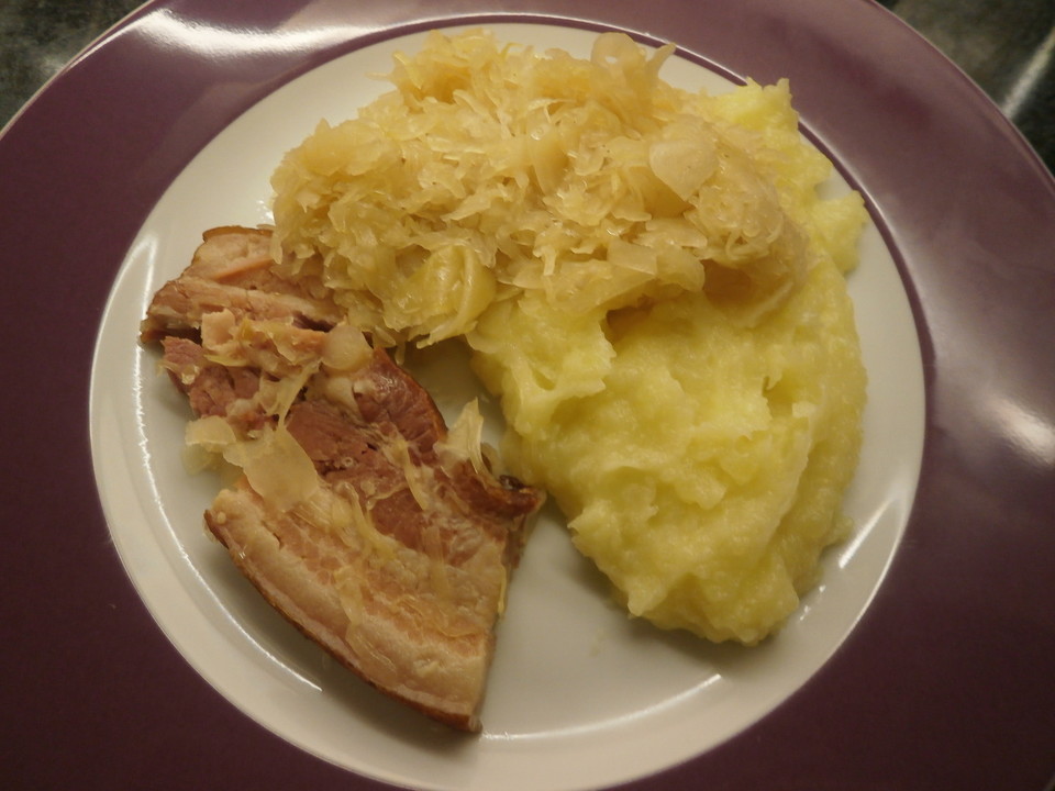 Geselchtes auf Kraut von konradruehle | Chefkoch.de