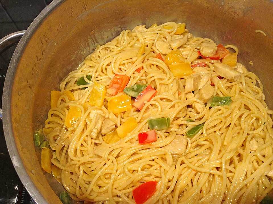 Curry - Spaghetti von kati01 | Chefkoch.de