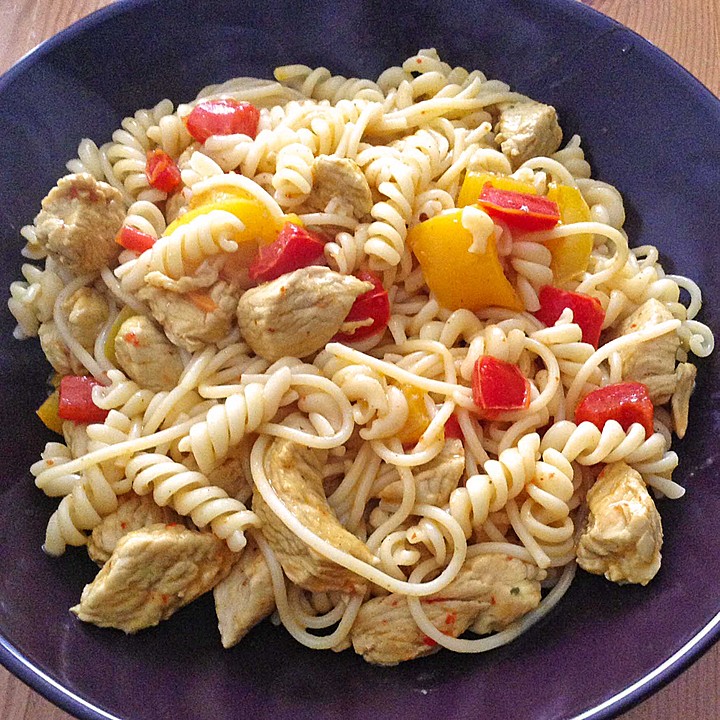 Curry - Spaghetti von kati01 | Chefkoch.de