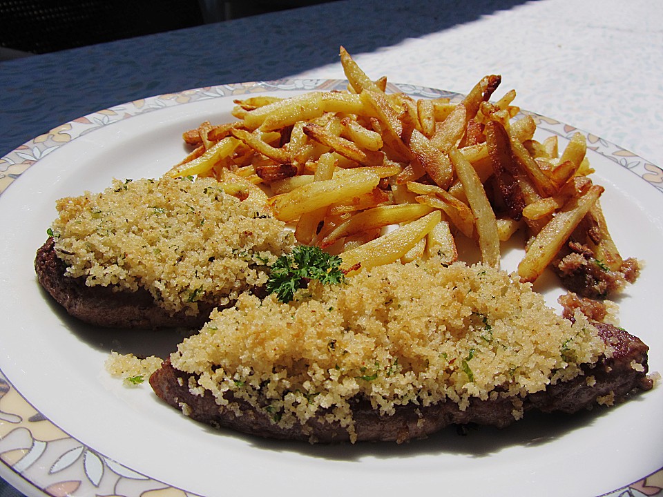 Straußensteaks mit Kräuterkruste | Chefkoch.de