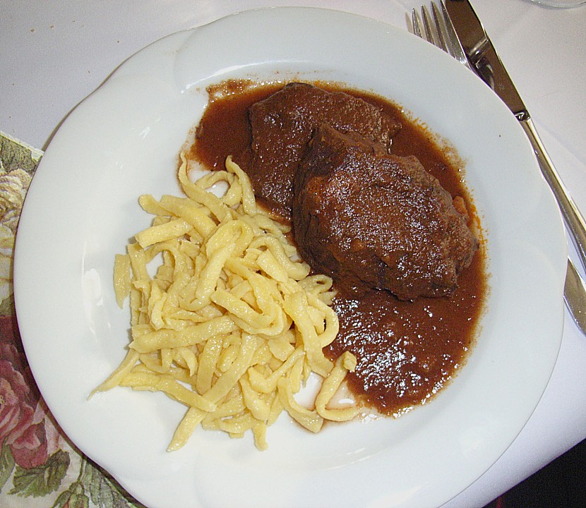 Geschmortes Rindfleisch in Barolo von Koelkast | Chefkoch.de