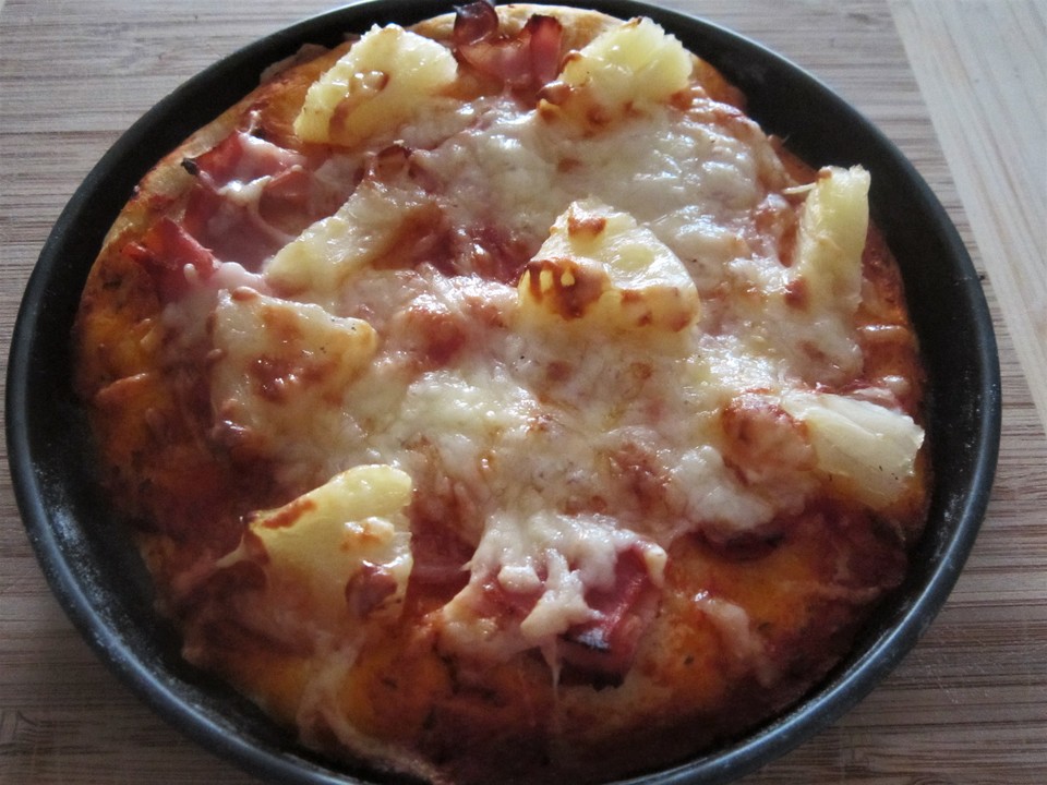 Hawaii-Pizza von wolywell | Chefkoch.de
