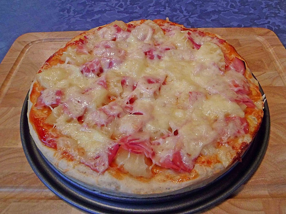 Hawaii-Pizza von wolywell | Chefkoch.de