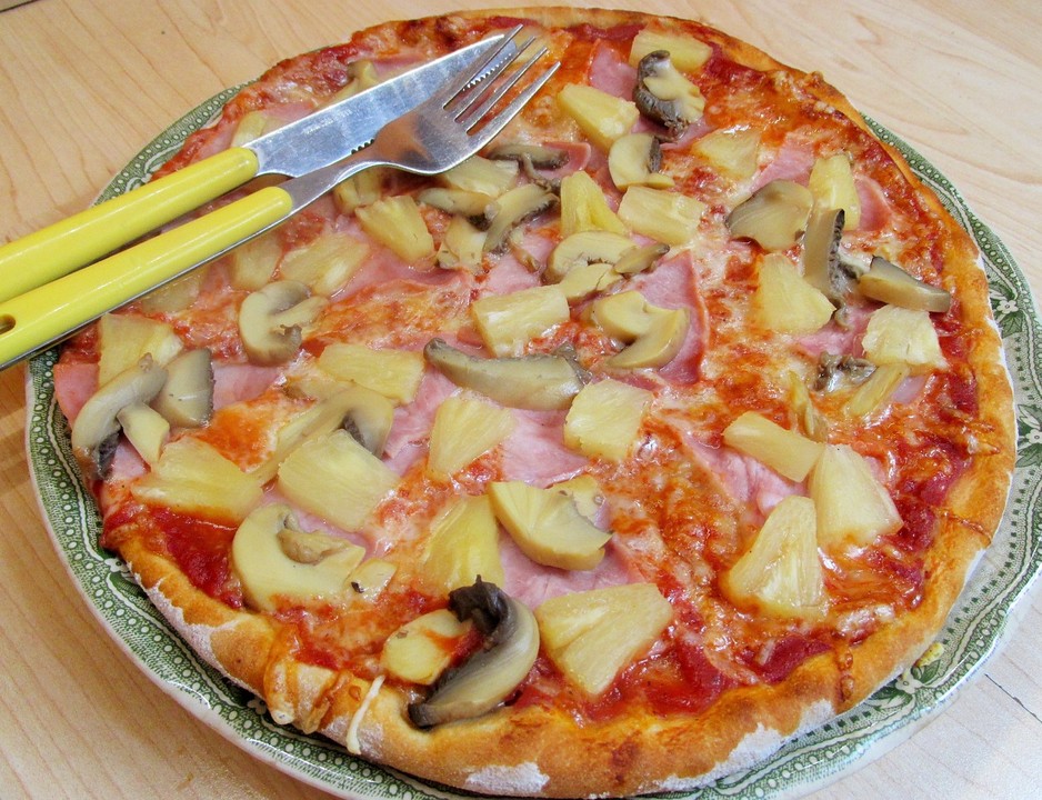 Hawaii-Pizza von wolywell | Chefkoch.de