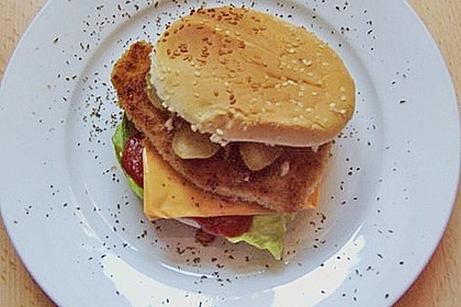 Schnitzel - Burger von Liesbeth | Chefkoch.de