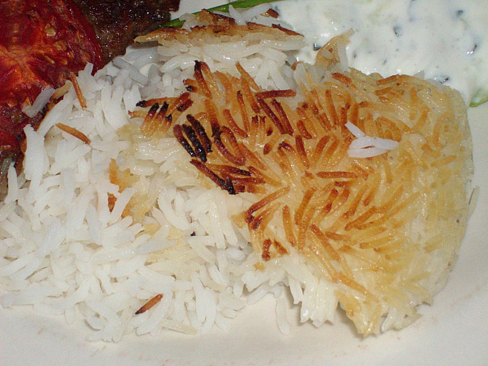 Persischer Reis mit Reiskruste von blumi | Chefkoch.de